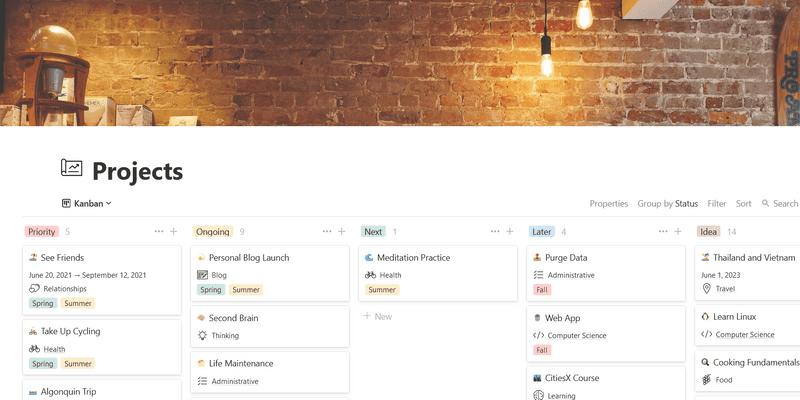 How I organize my Notion system · julia rodenburg